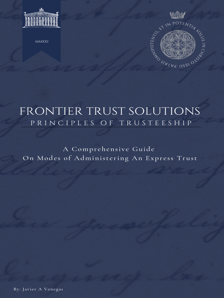 Express Trust Administration Guide | PDF | Justice | Crime & Violence