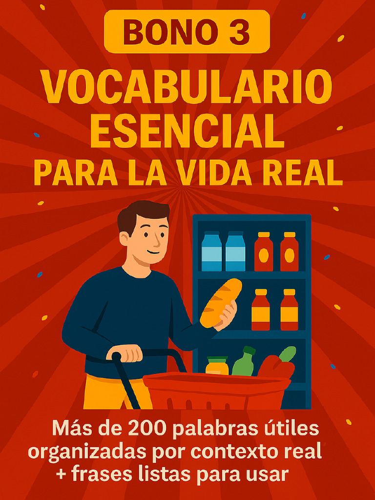 Bono #3 - Vocabulario Esencial para La Vida Real | PDF | Lingüística