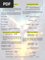 Radiography Calculation Formulas | PDF | Radiography | Attenuation