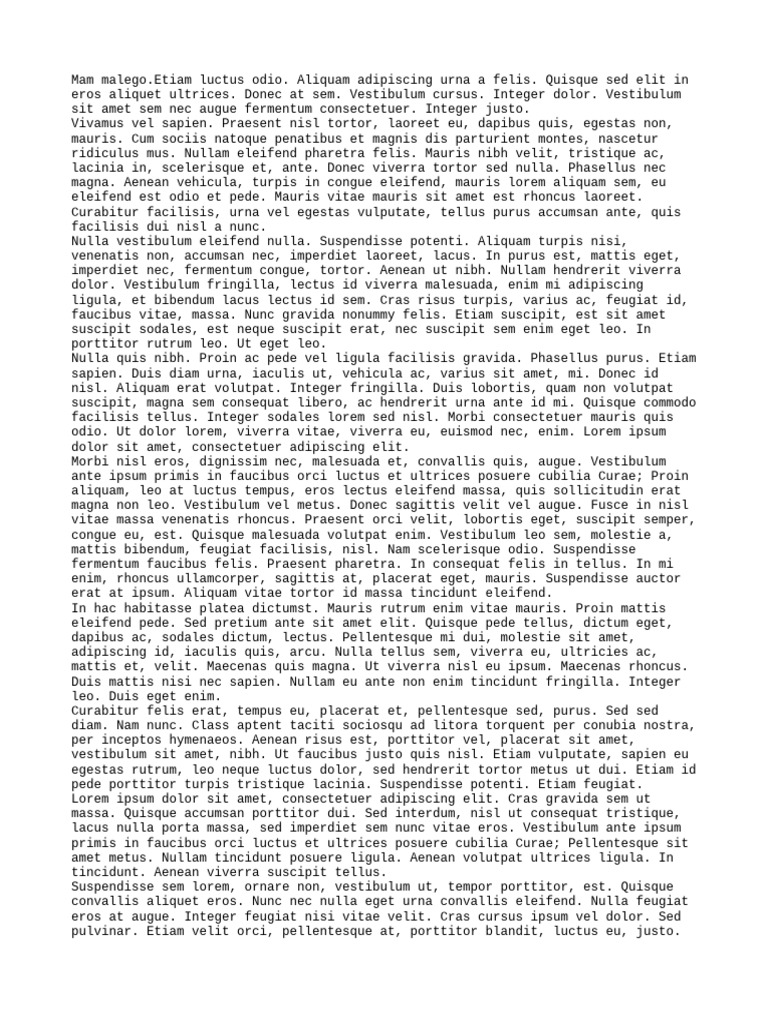 Mam Malego | PDF