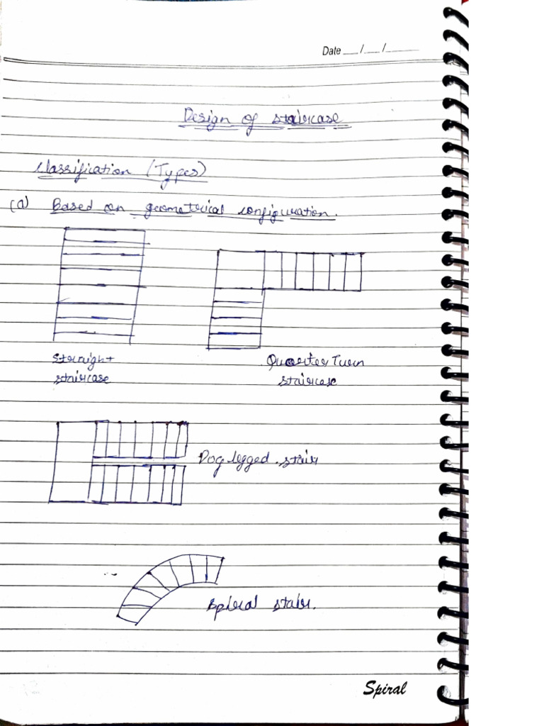 Staircase Notes | PDF