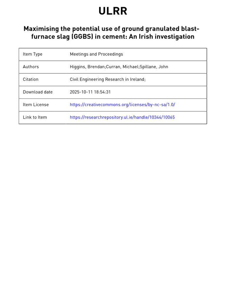 Higgins 2020 Maximising | PDF | Concrete | Cement
