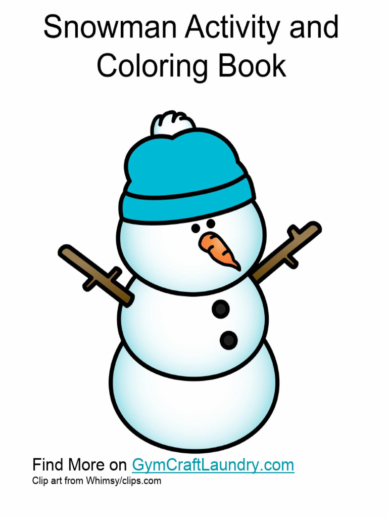 Snowman Activity Pack | PDF