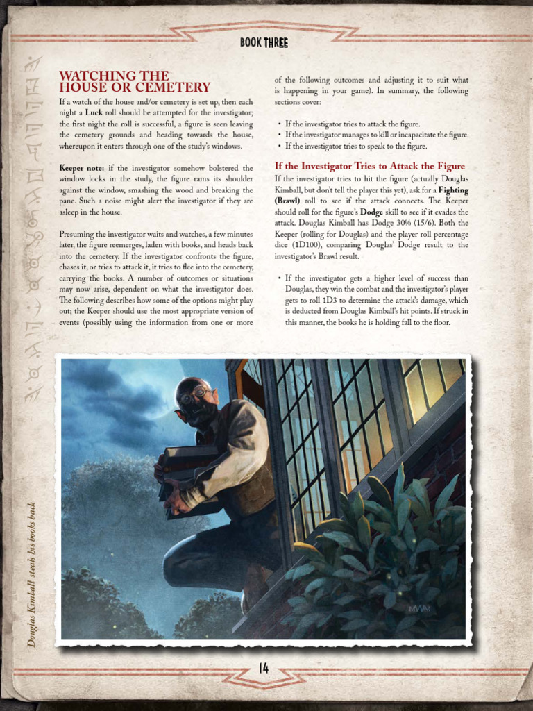 Toaz - Info Call of Cthulhu 7th Ed Starter Set Book 3 Scenarios PR 14 | PDF