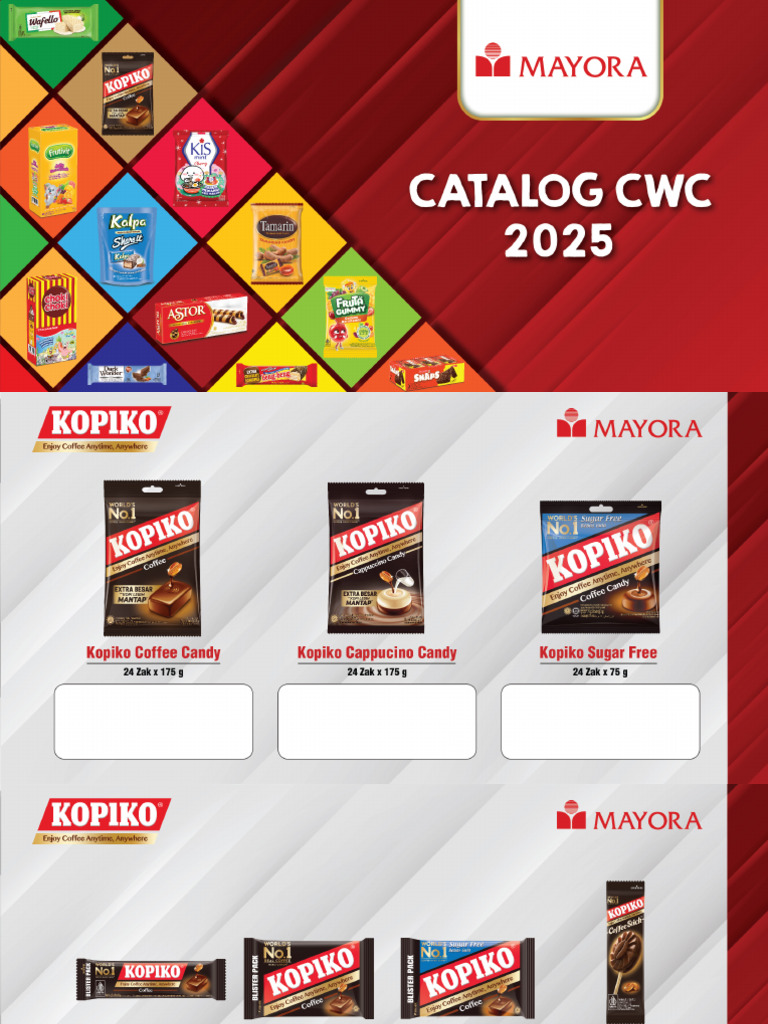 Catalog Mayora CWC 2025 | PDF