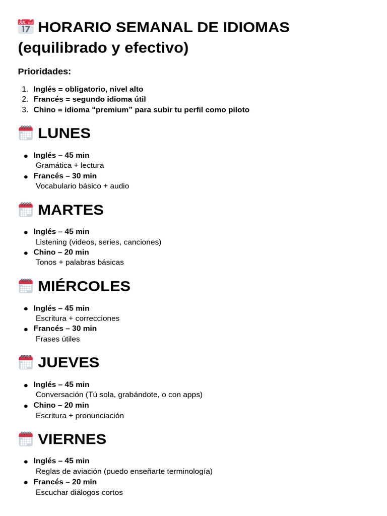 ? Si Quieres, Te Personalizo El Horario - 20251121 - 115549 - 0000 | PDF