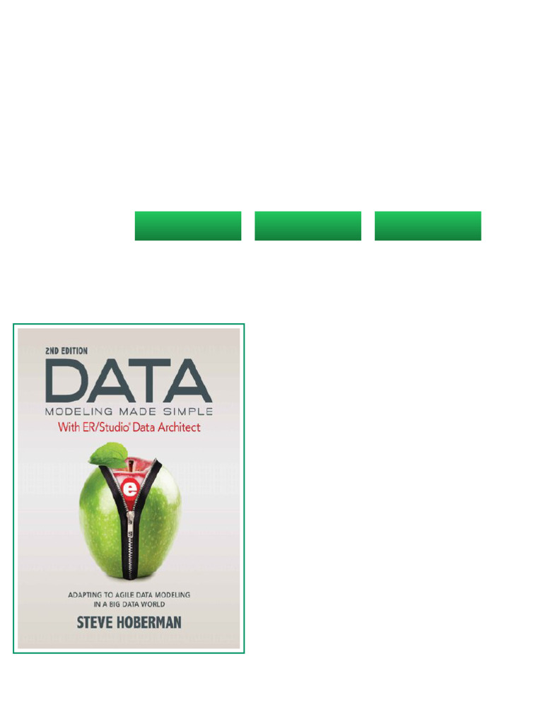 Data Modeling Made Simple with Embarcadero ER Studio Data Architect Adapting to Agile Data ...