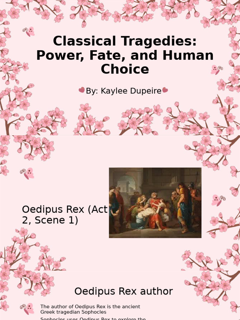 Classical Tragedies | PDF | Oedipus