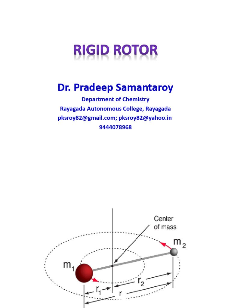 Rigid Rotor | PDF | Angular Momentum | Physics