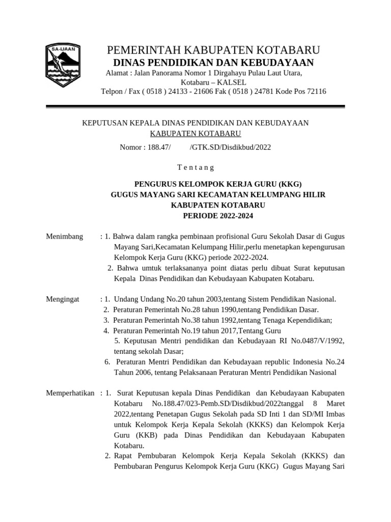 SK KKG 22-24 - Copy | PDF