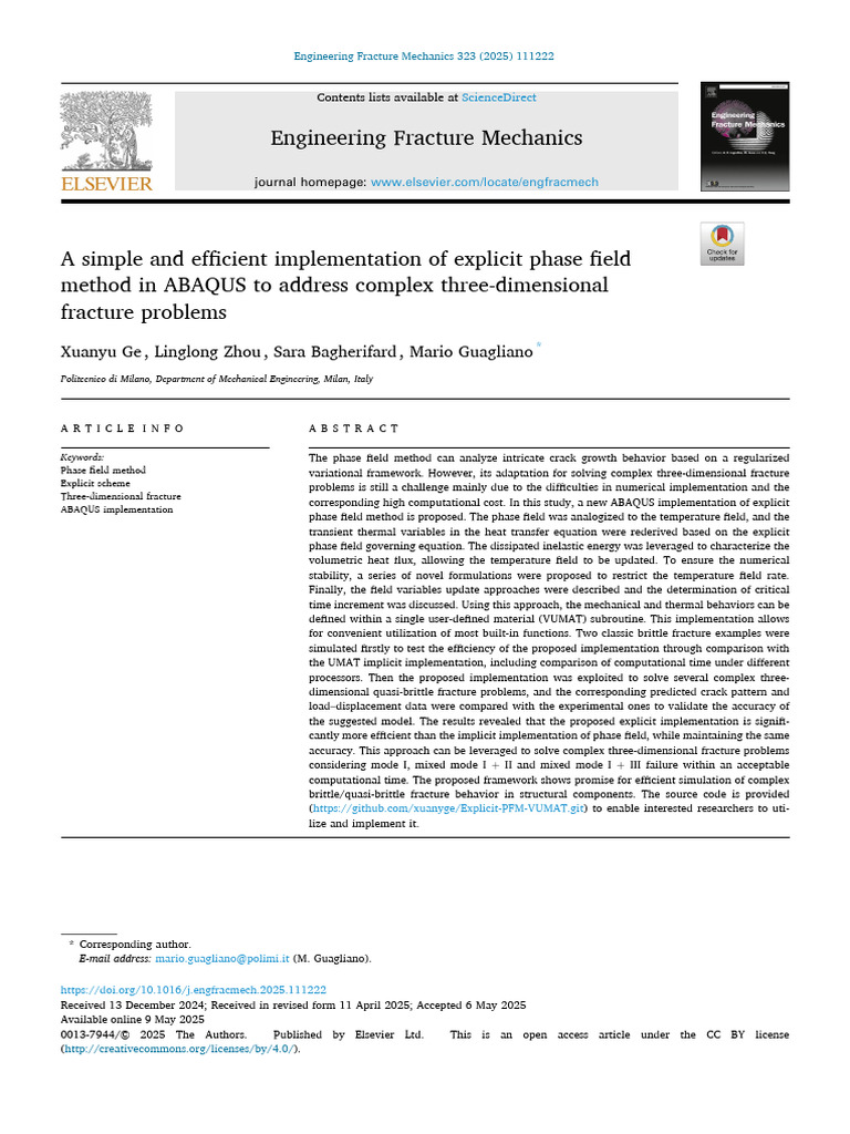 A Simple and Efficient Implementation of Explicit Phase Field Method in ...