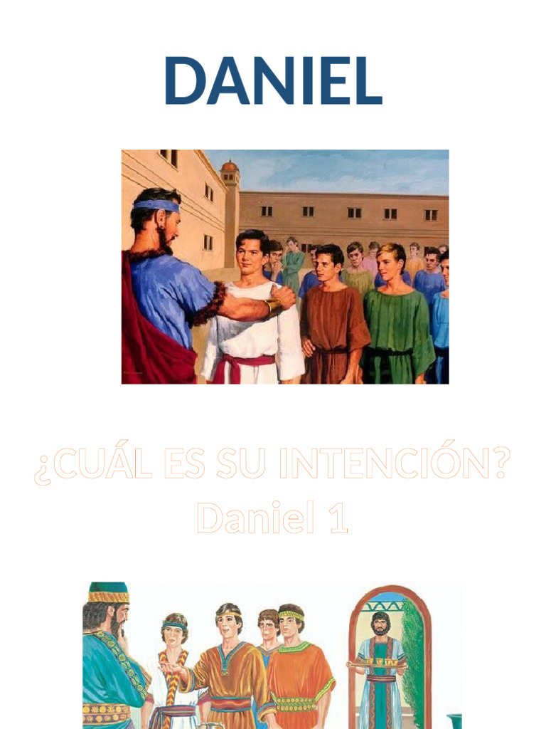 Bosquejo del Libro de Daniel: Temas Clave | PDF | Daniel (figura ...