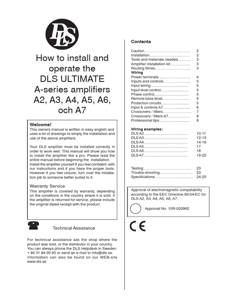 Manual A-Amp 11 Eng1 | PDF