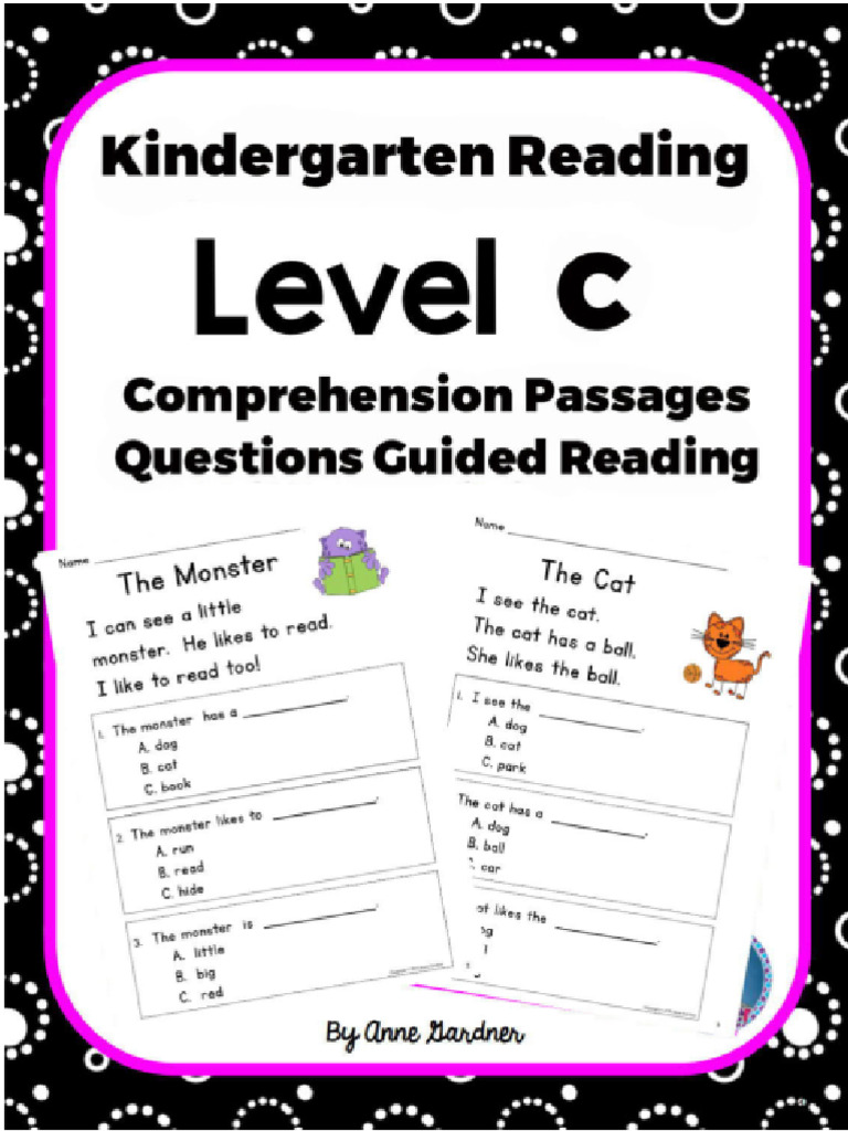 Kindergarten Reading Level C | PDF