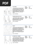 SAIL Level 2 Standing Exercises Guide | PDF | Chair