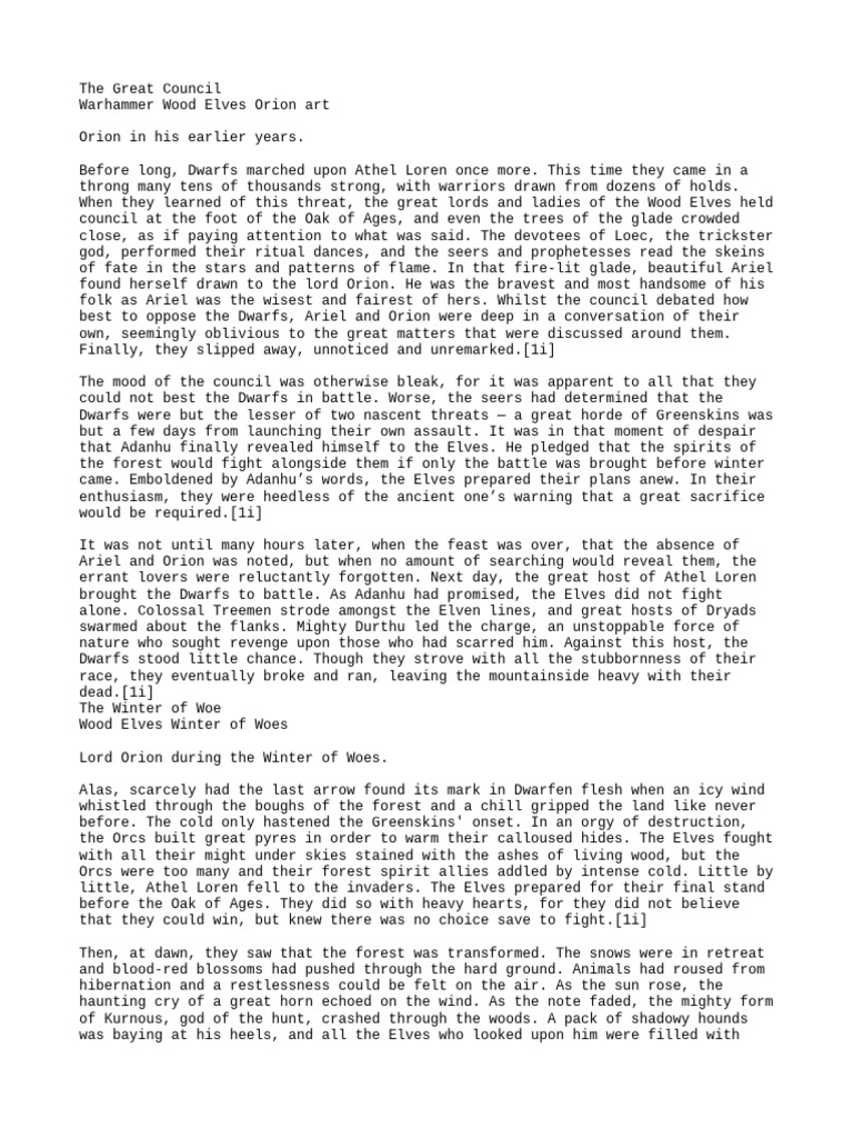 Wood Elves 4 | PDF | Fantasy