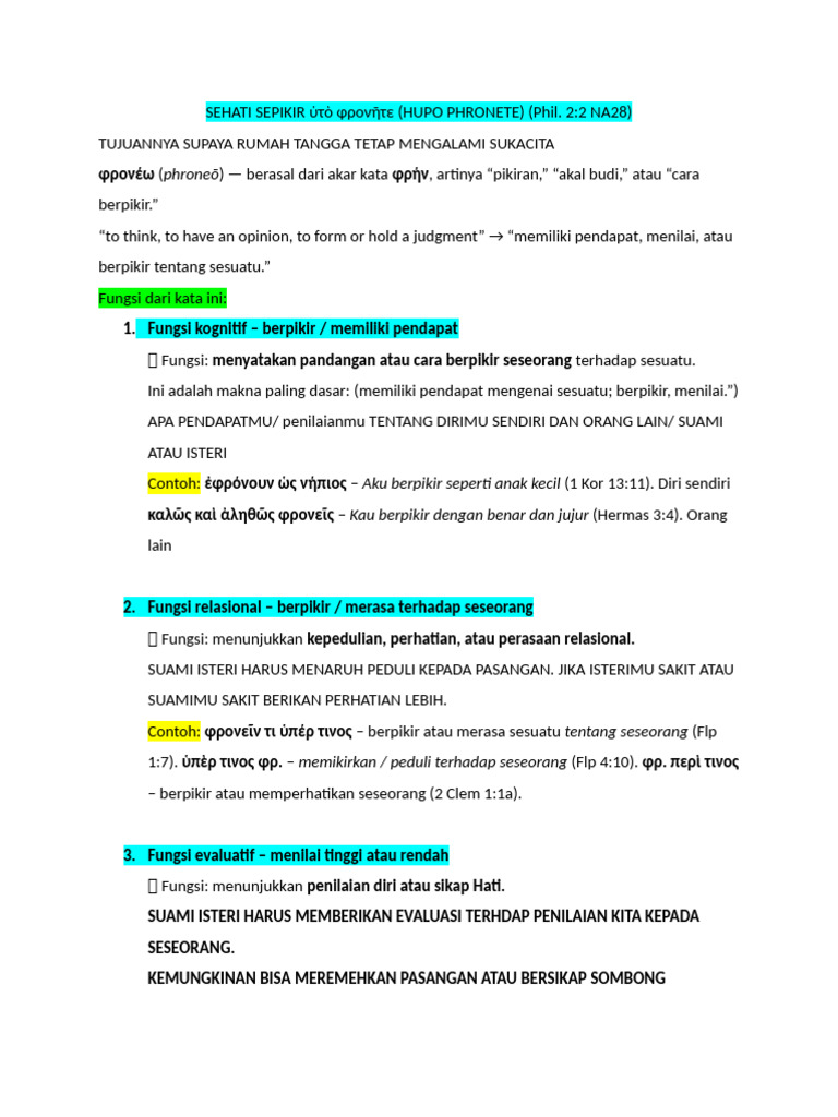 Sehati Sepikir | PDF