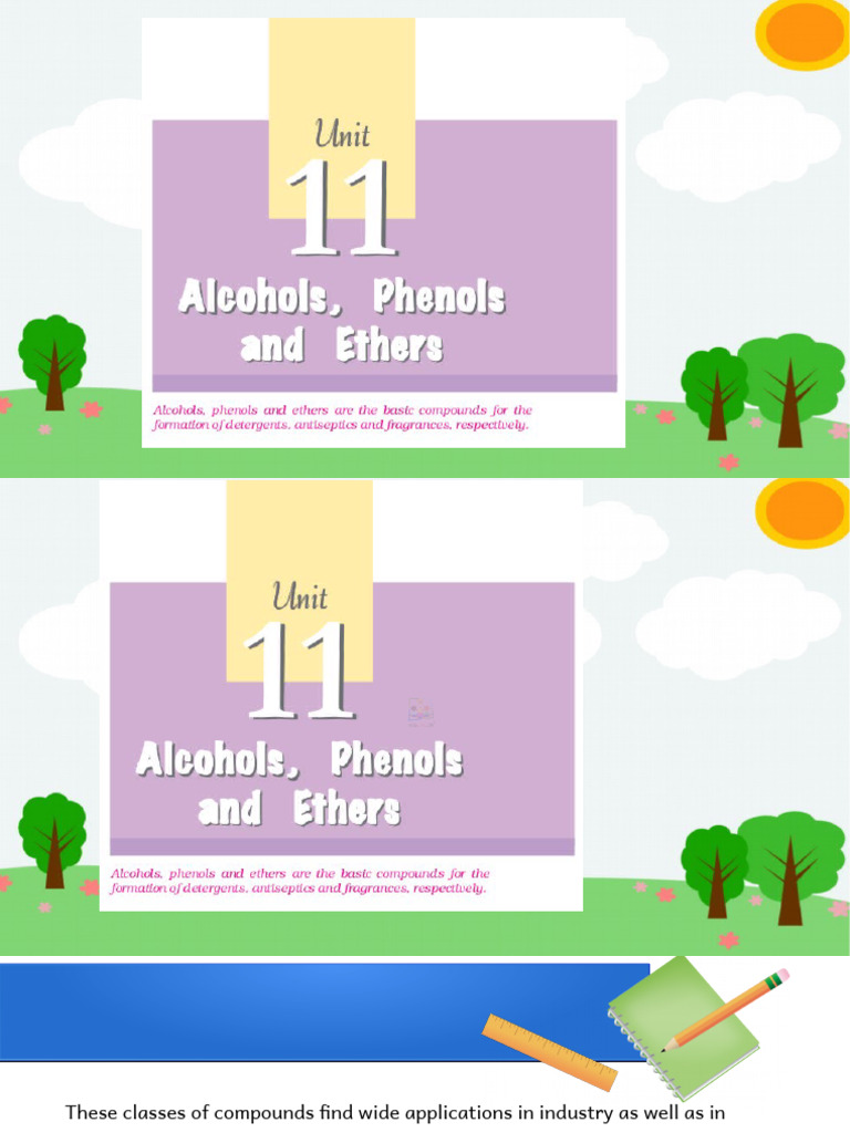 12 Alcohols,Phenols and Ethers PPT | PDF | Ether | Acid