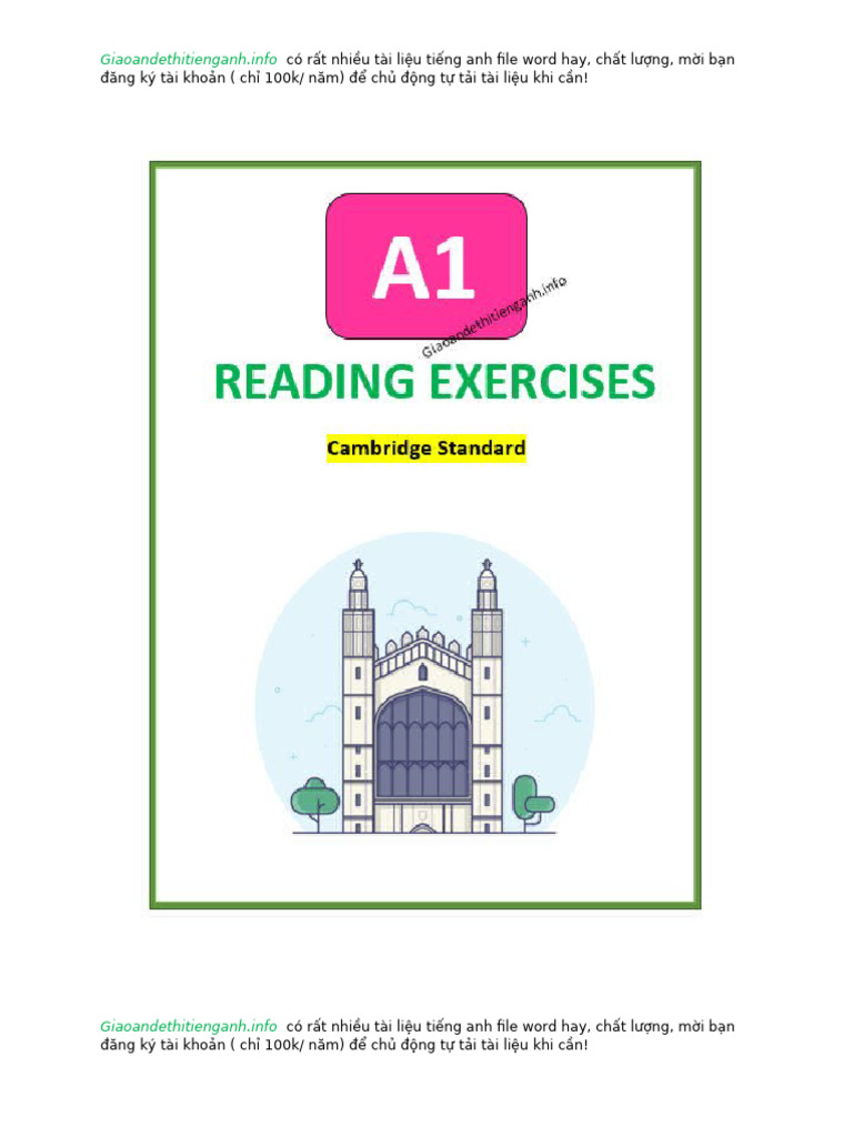 Key A1 Reading Exercises | PDF