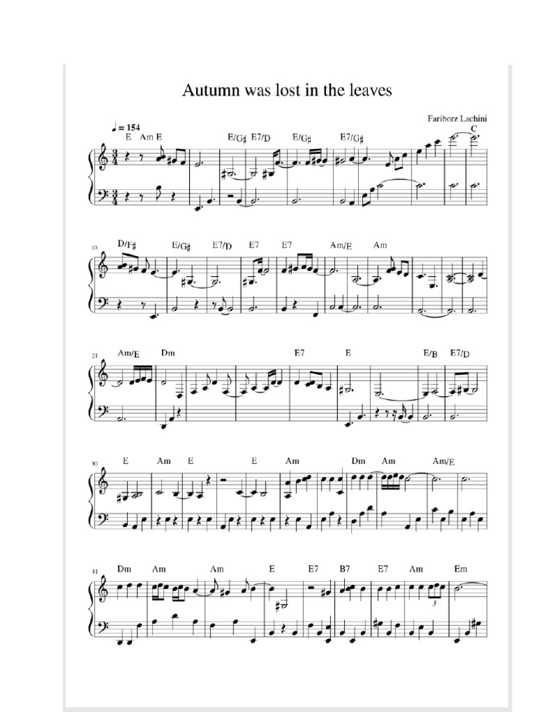 Autumn Lost in The Leaves | PDF