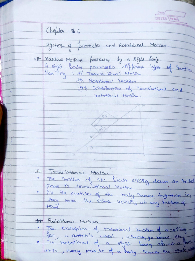 Rotational Chapter 6 By Bhuvit Yadav Session 2025-26 | PDF