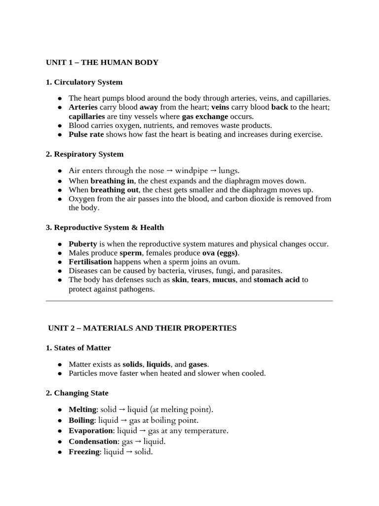 Science Tests 3 | PDF | Rock (Geology) | Soil
