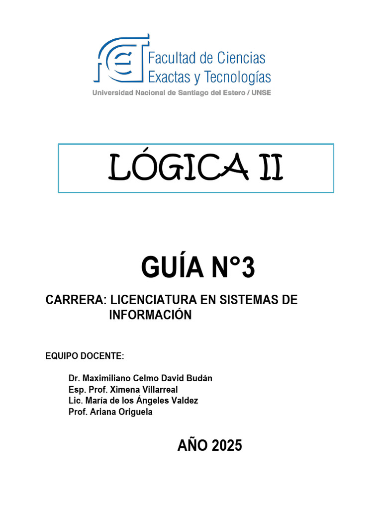 Guia 3 Logica | PDF | Lógica | Lógica difusa