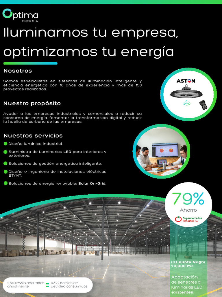 Flyer Optima Energia | PDF