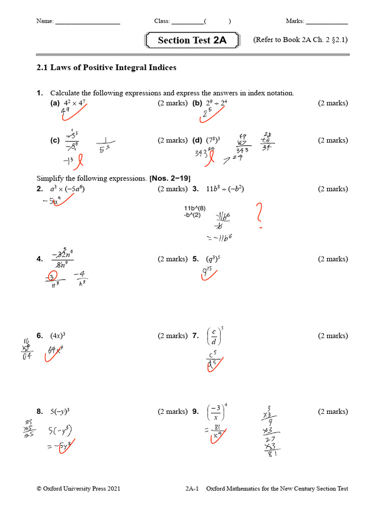 A - Laws of Positive Indices | PDF | Chess | Chess Theory