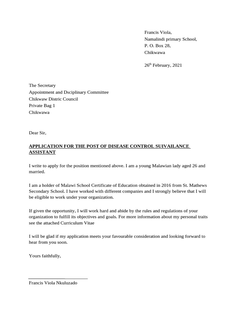 Francis Viola Letter | PDF