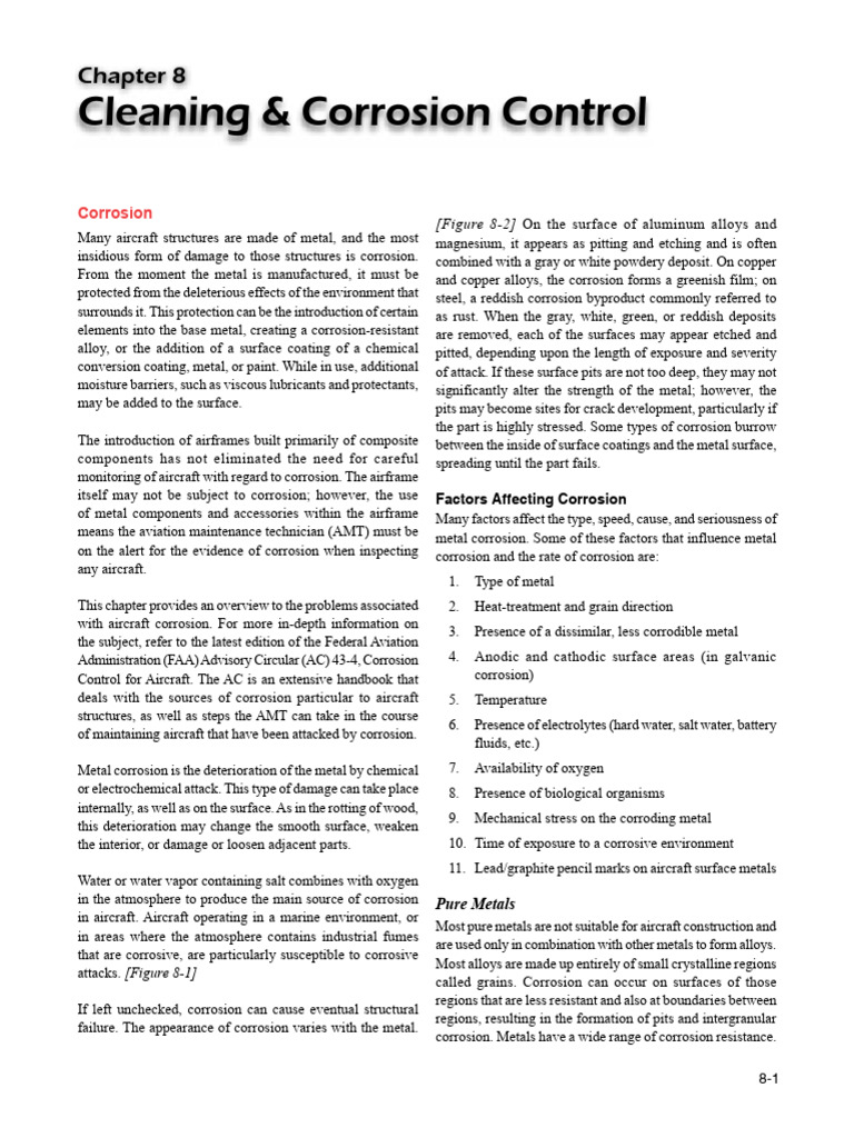 Cleaning & Corrosion Control | PDF | Corrosion | Electrochemistry