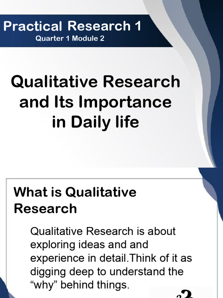 Qualitative Research Reporter 2 | PDF