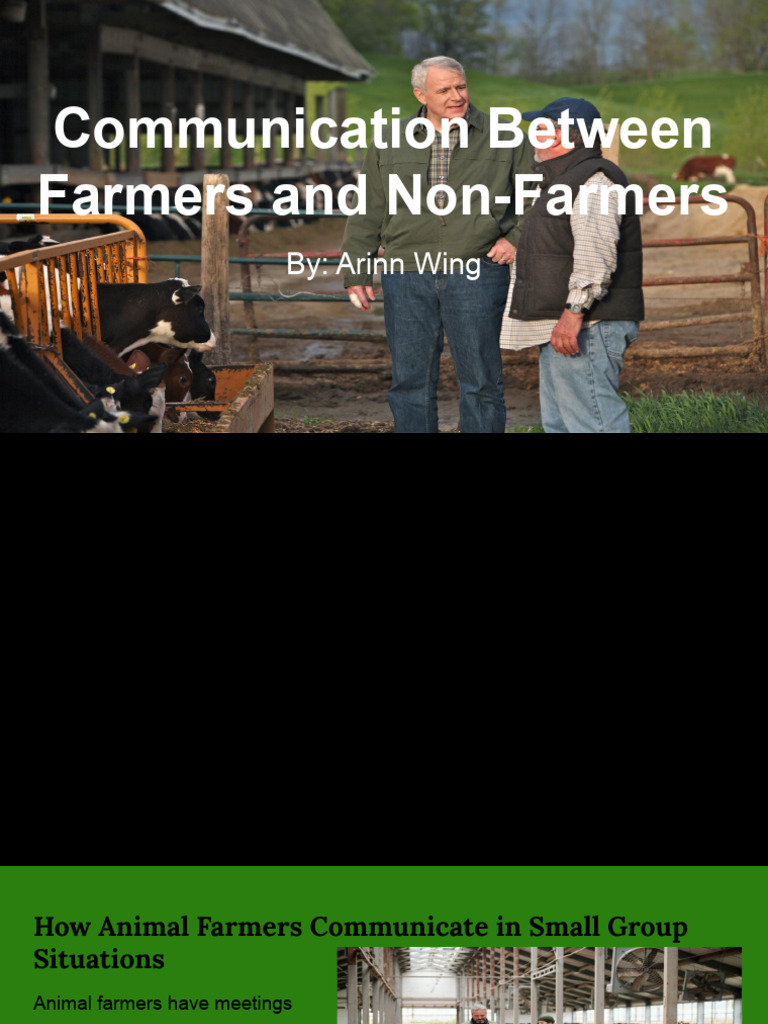 Effective Farmer Communication Strategies | PDF