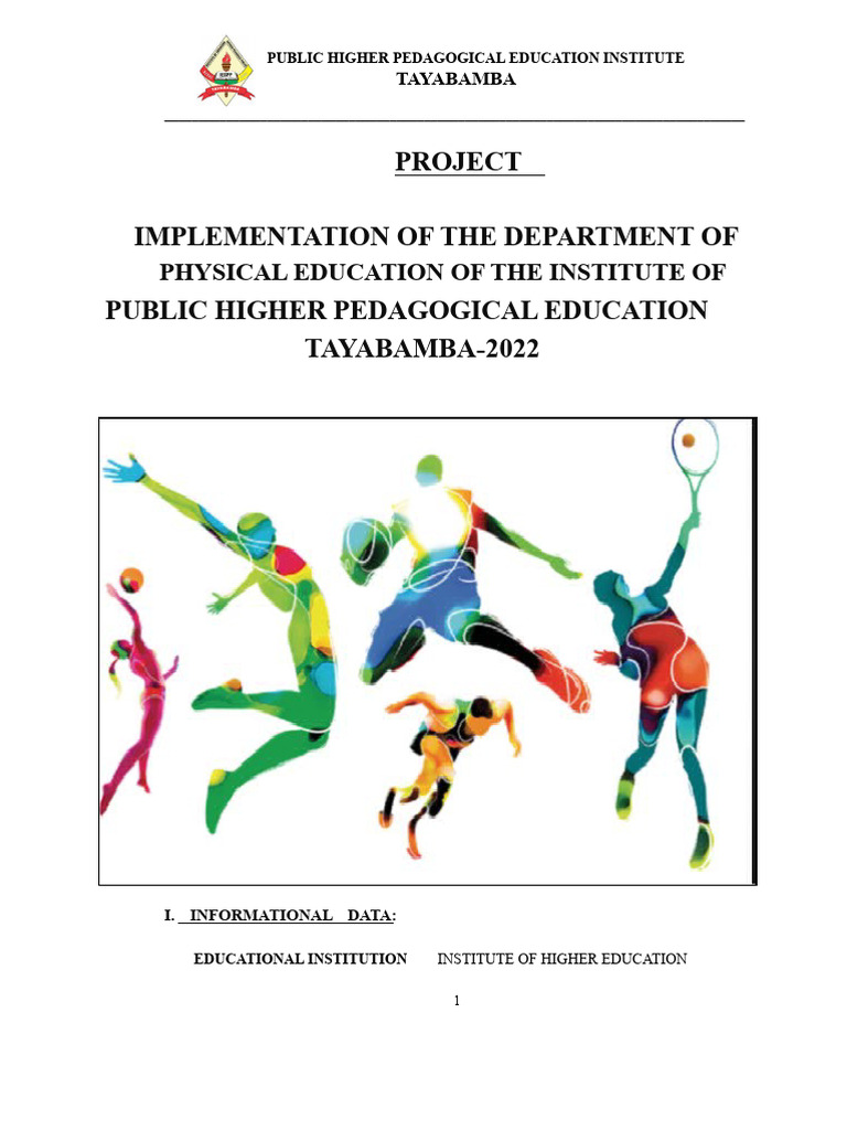 Physics Department Project | PDF | Physical Education | Pedagogy