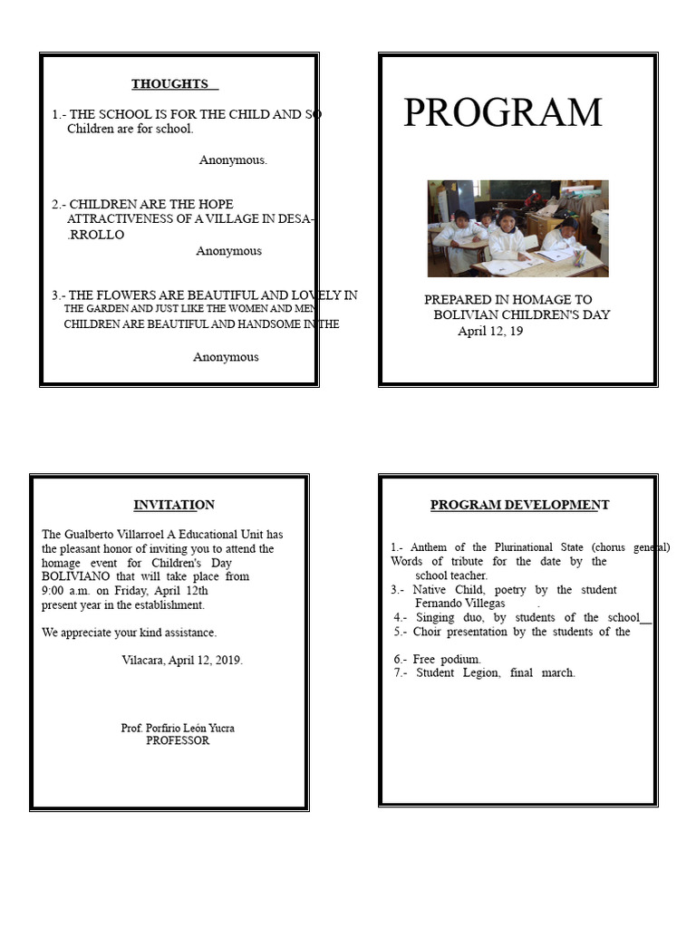 Program 2016 | PDF | Chess Theory | Chess