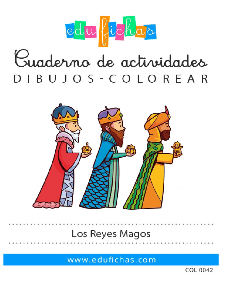 Coloring Pages For The Three Magi | PDF
