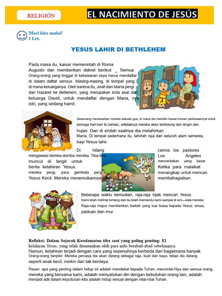 Kelahiran Yesus | PDF