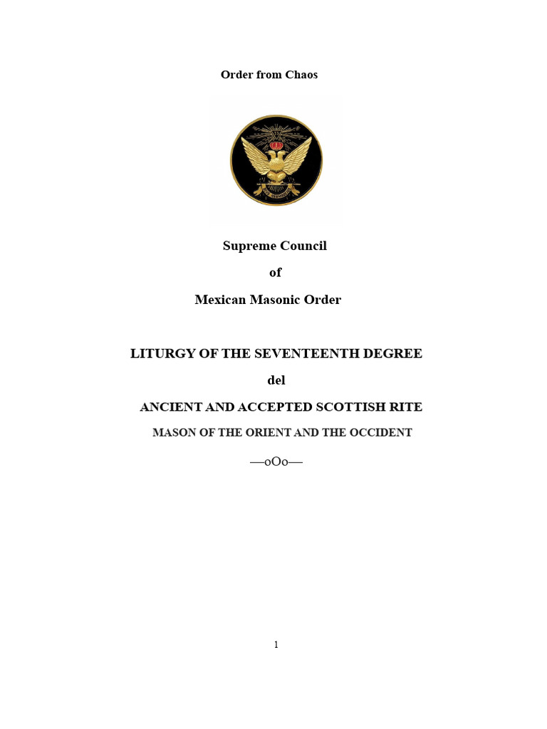 Grade 17 Mason of East and West. | PDF | Freemasonry | Ancient Rome