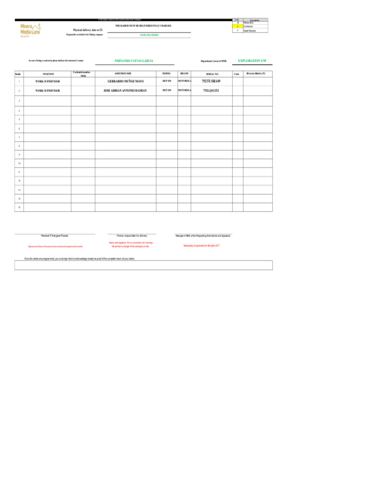 Radio Format To Fill Out (4520) | PDF