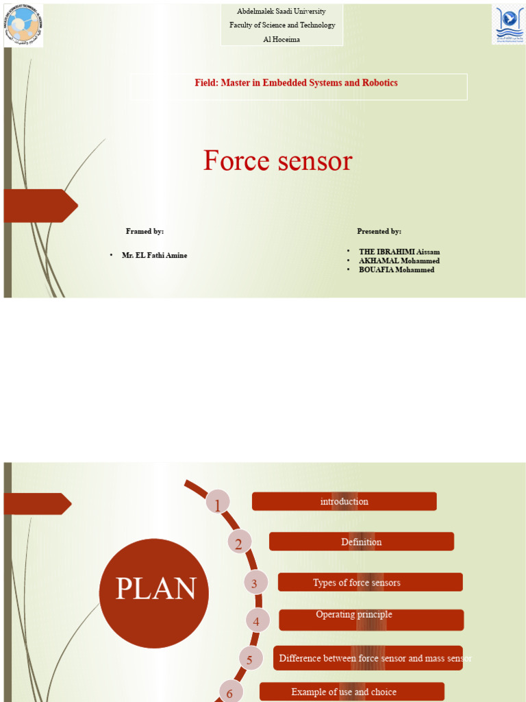 Force Sensors: Types and Applications | PDF | Deformation (Engineering ...
