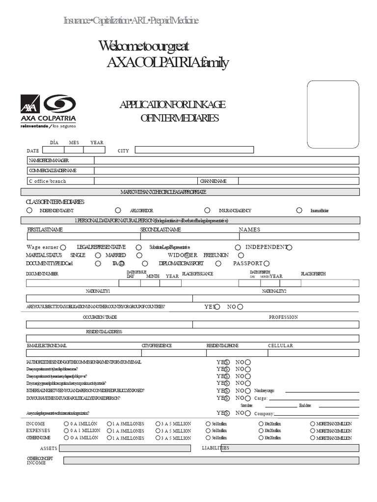 Request For Intermediary Linkage - Update Version 2019 | PDF
