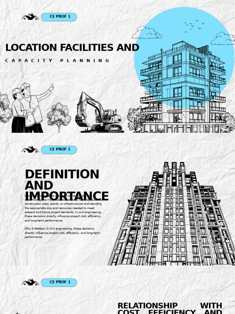 GROUP 8 BSCE 4A Location Facilities and Capacity Planning and Layout ...