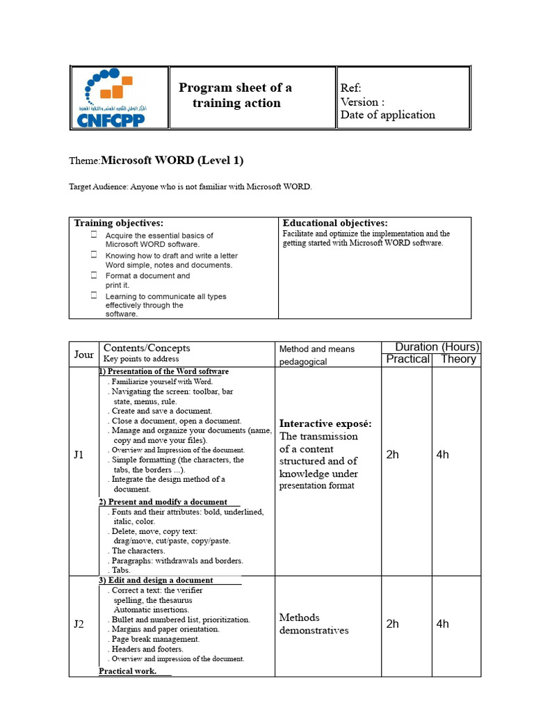 Word Level 1 | PDF | Microsoft Word | Computing