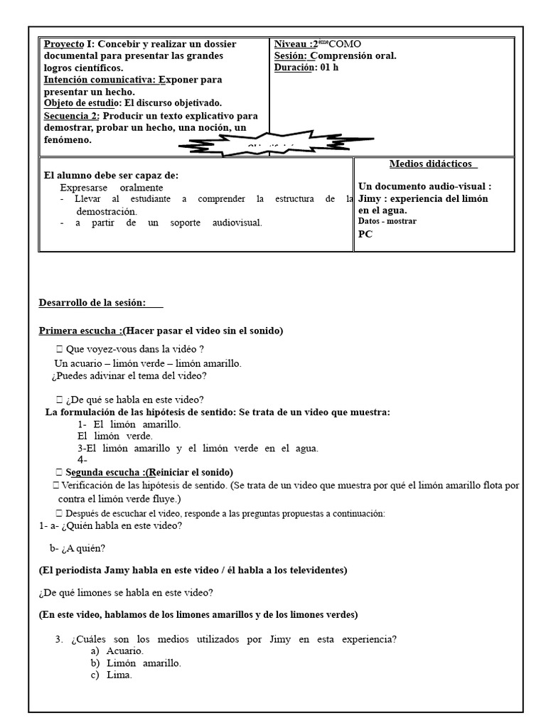 2AS-Comprensión Auditiva | PDF | Hipótesis | Cognición