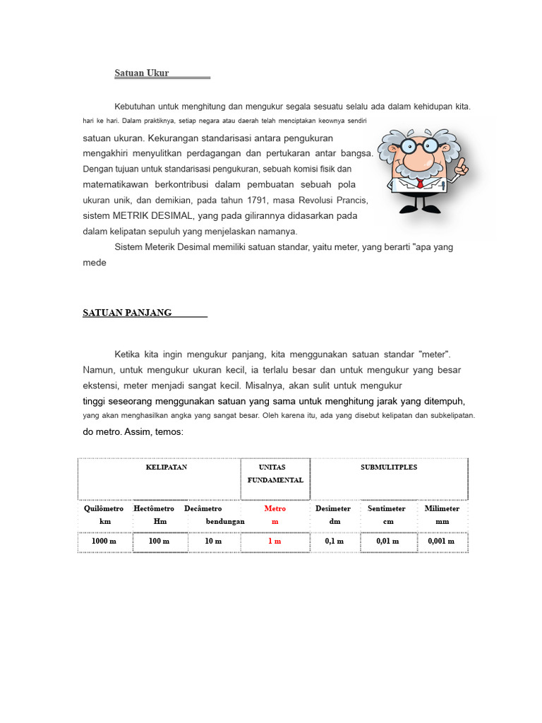 Unit Ukuran PDF | PDF