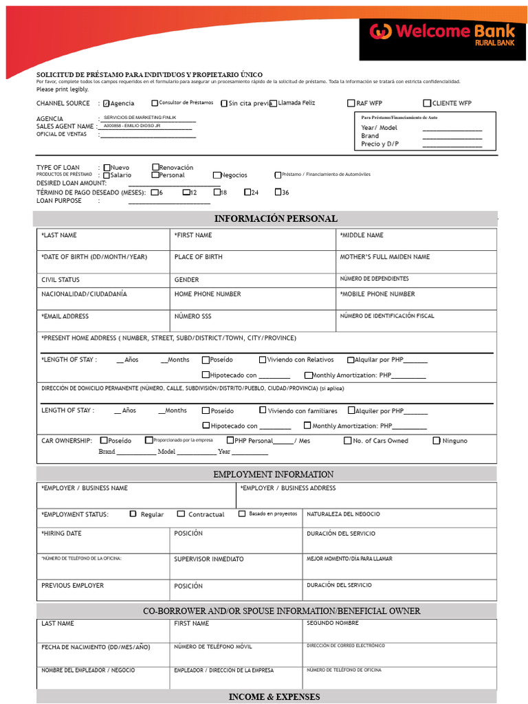 WFI | PDF | Privacidad | Bancos