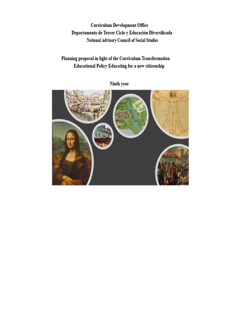 PPD Social Studies Ninth | PDF | Curriculum | Thought