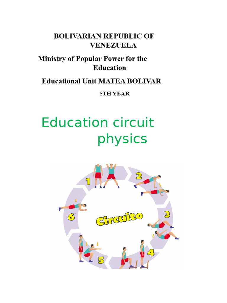 physical education circuit | PDF | Physical Exercise | Physical Fitness