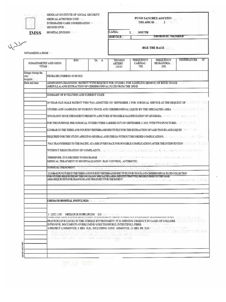 Discharge Sheet and Diagnosis of Imms | PDF | Medicine | Diseases And ...