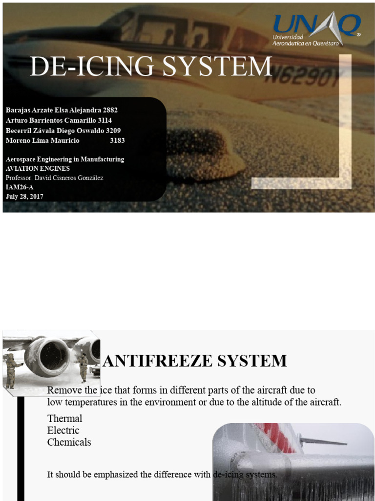 Ice-Anti System | PDF | Engines | Airplane